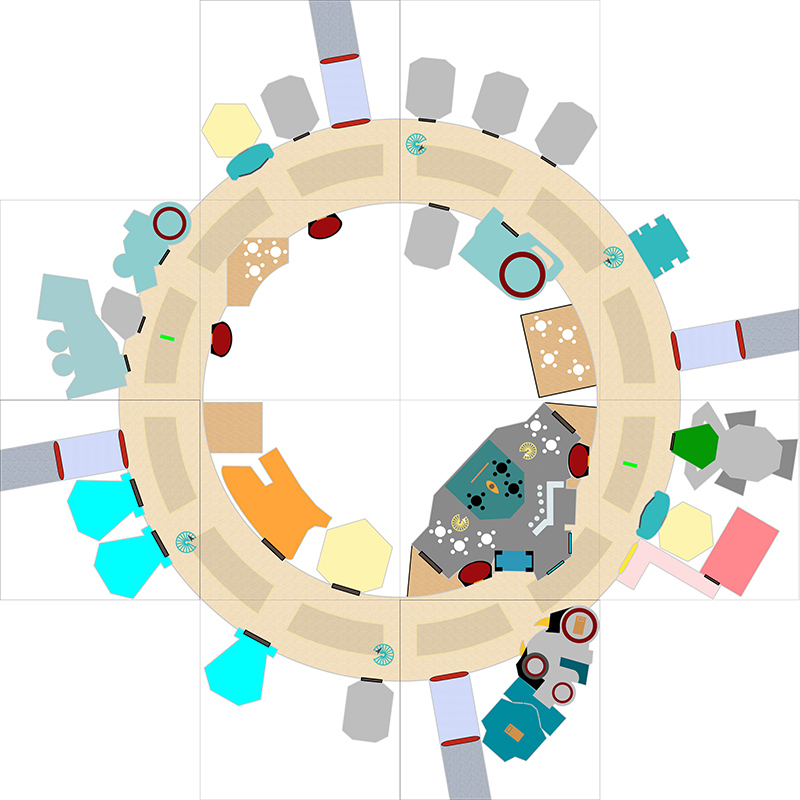 Battle-Grid: DS9 Promenade Tiles