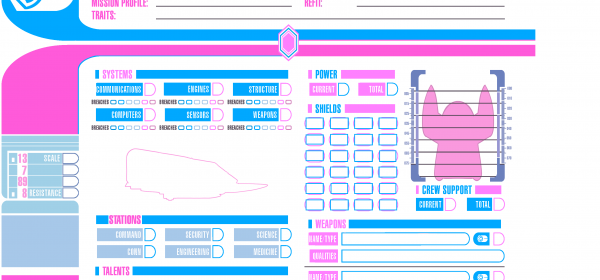 Cory Belote’s Ship Registry Sheets: Ferengi Shuttles and Ships