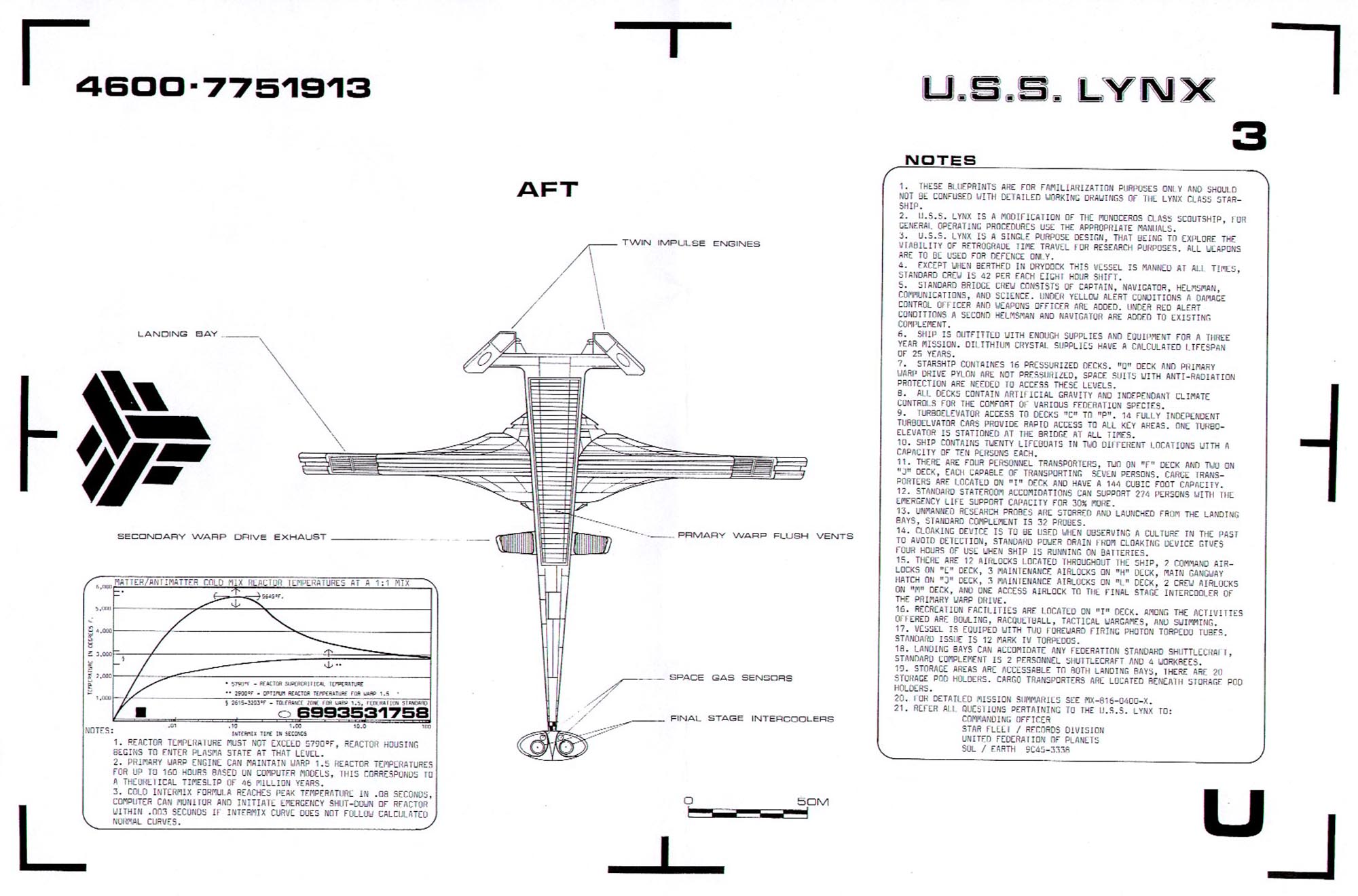 U.S.S. Lynx Timeship Prototype