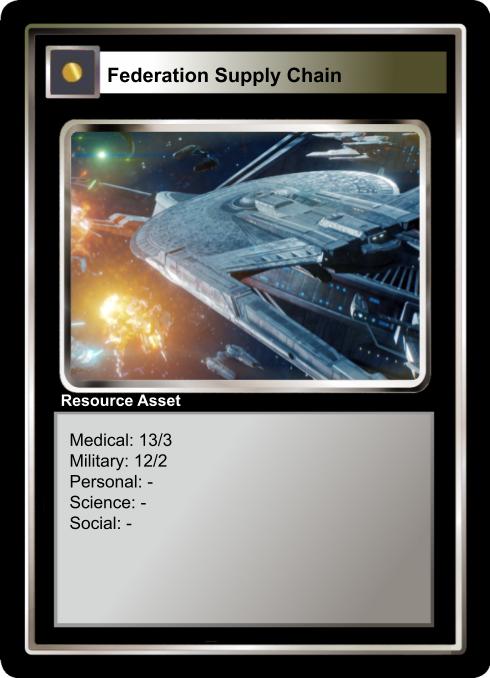 Federation-Klingon War Tactical Campaign Assets: Resource Cards!