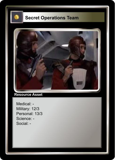 Federation-Klingon War Tactical Campaign Assets: Resource Cards!