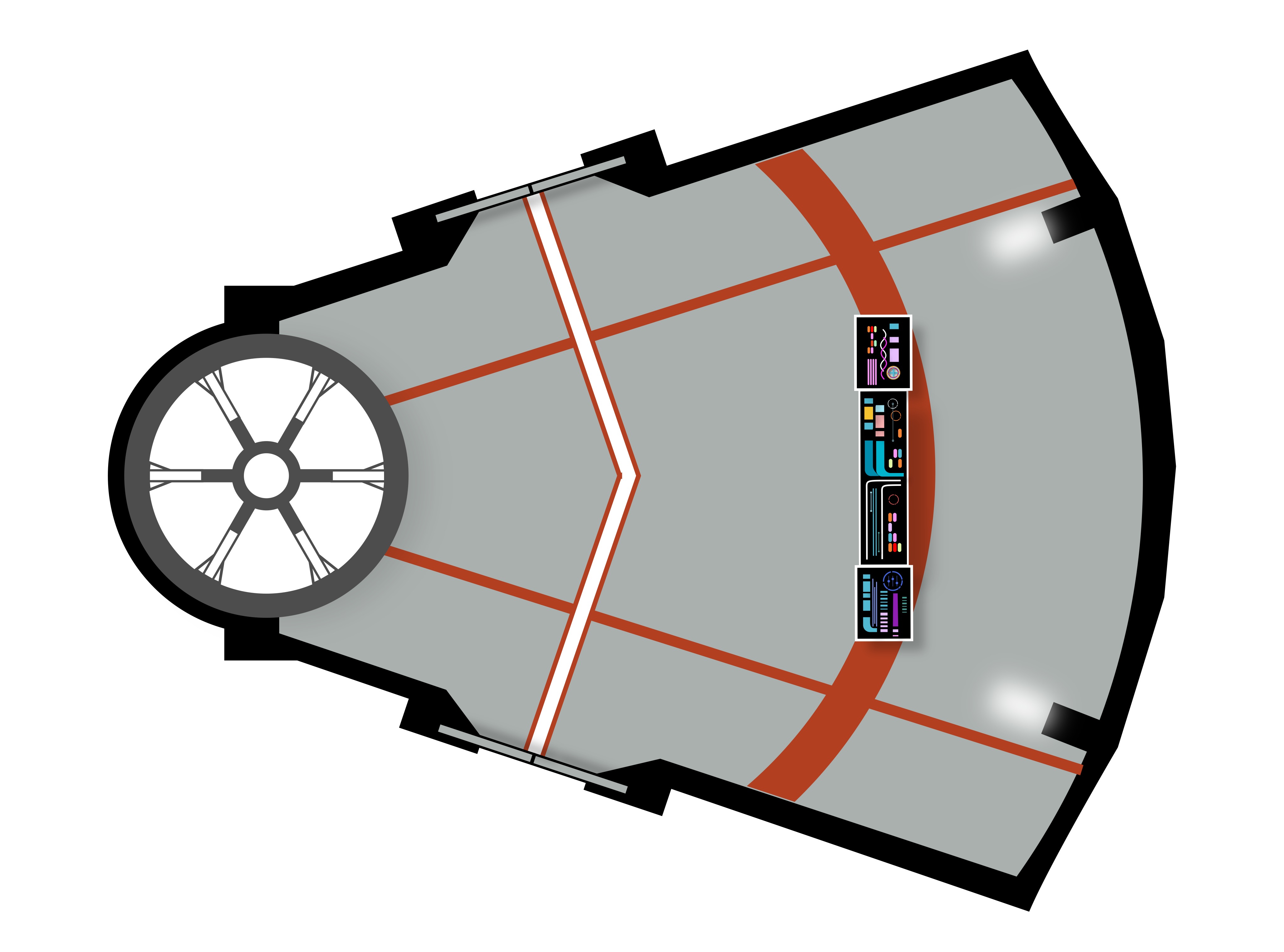 Battle-Grid: Defiant-Class Transporter Room
